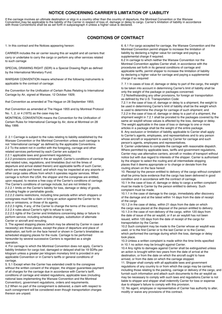 A Shipper’s Guide to Understanding Airway Bill